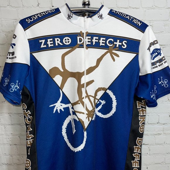 ZERO DEFECTS | Shirts | Vintage Made In Usa Mens Zero Defects Bike ...